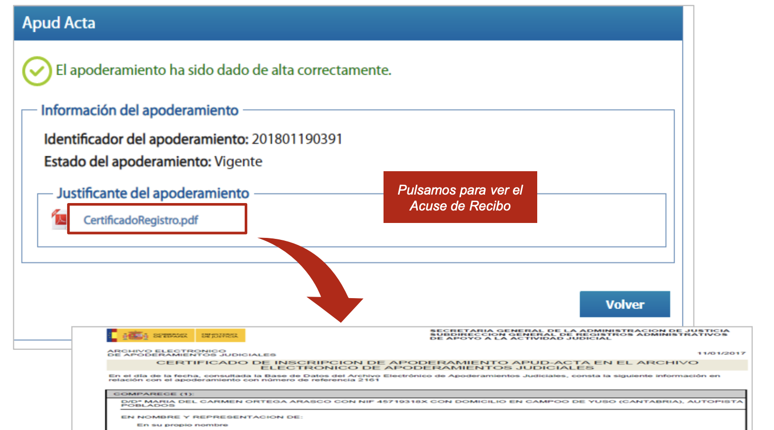 Apud Acta Electrónico ~ Guía paso a paso ~ M&B Procuradores